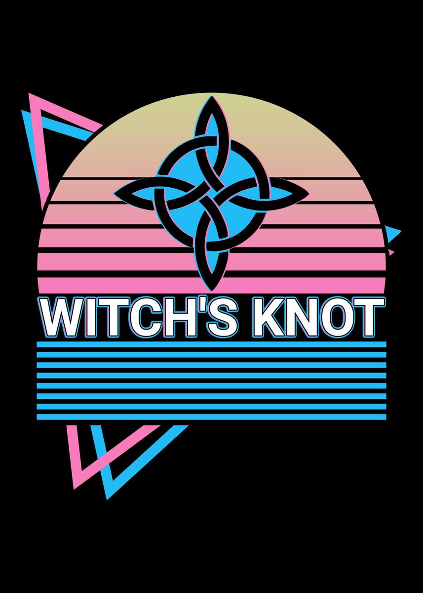 'Witchs Knot Pagan' Poster by AestheticAlex | Displate