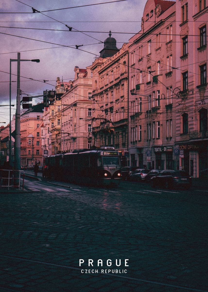 'Prague ' Poster by Travel Addict | Displate