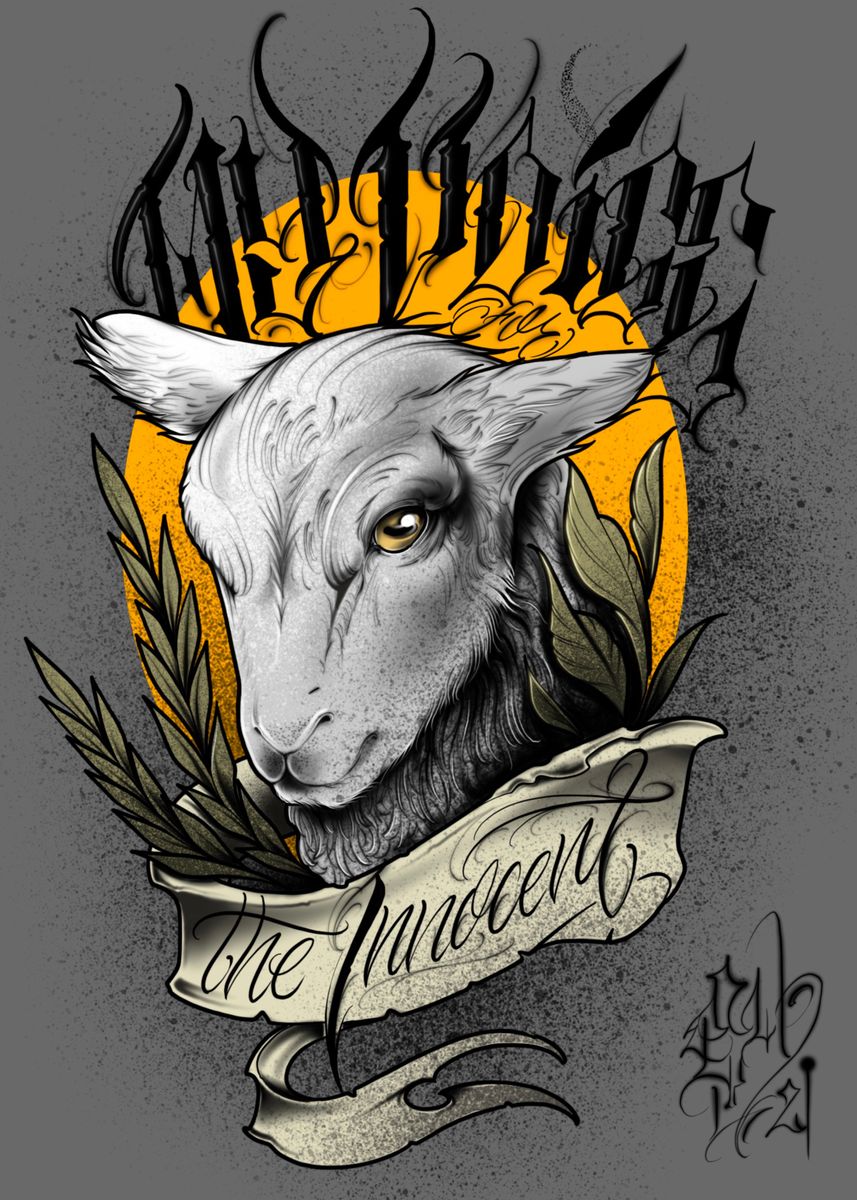 'My Voice for the Innocent' Poster by Creydesign | Displate