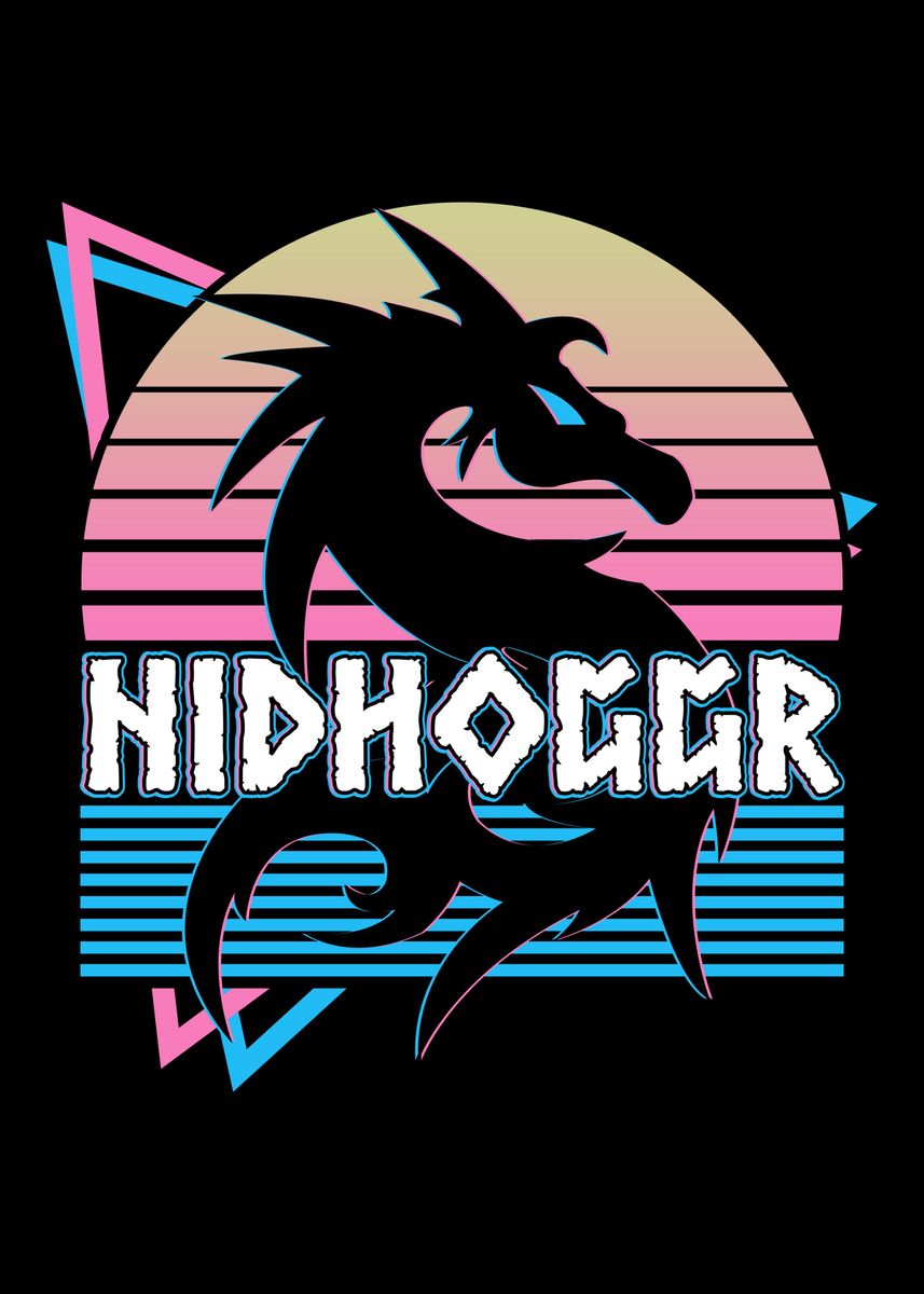 'Nidhoggr Viking' Poster, picture, metal print, paint by AestheticAlex ...
