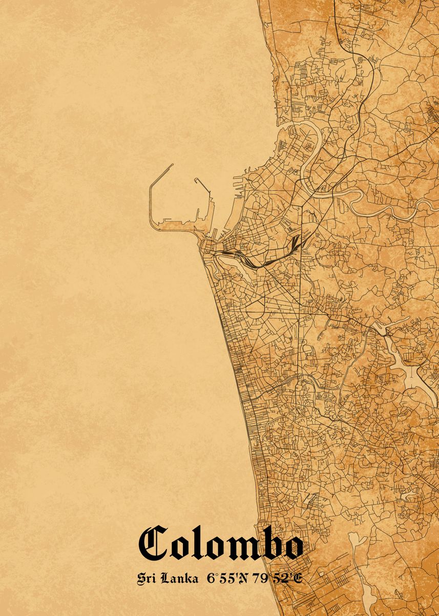 'Colombo' Poster, picture, metal print, paint by HEMERSON | Displate