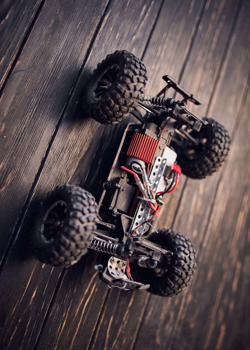 'RC Car Chasis' Poster, picture, metal print, paint by RCBash | Displate