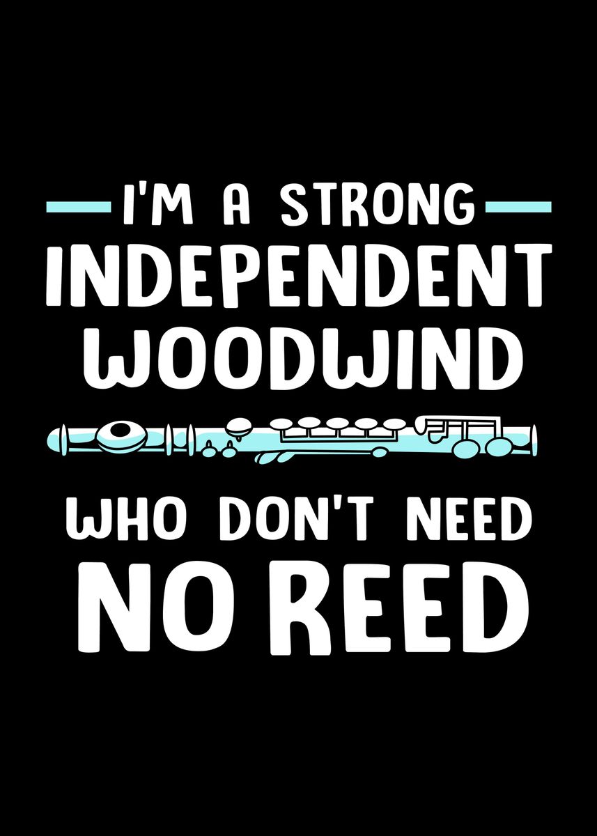 'Funny Flute Player' Poster, picture, metal print, paint by FunnyGifts ...