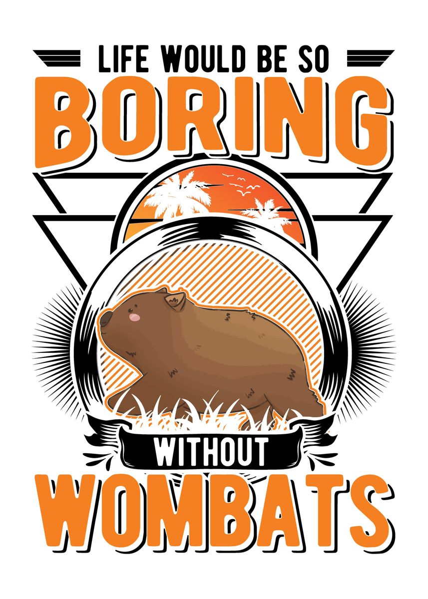 'Life Would Be So Boring Wi' Poster, picture, metal print, paint by ...