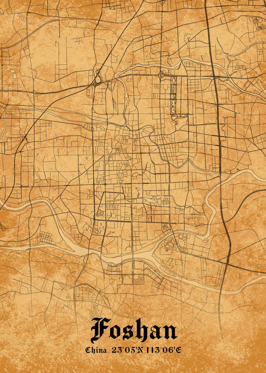 'Foshan' Poster by HEMERSON | Displate