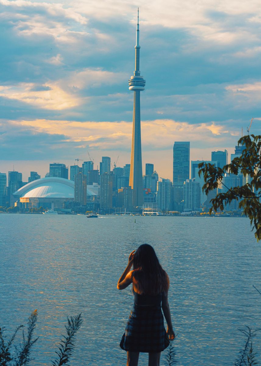 'Summer in Toronto 02' Poster, picture, metal print, paint by Gabriel ...