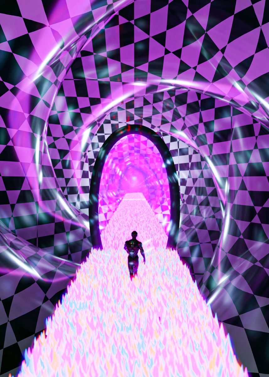 'Portal Dimension' Poster by Fr3aky | Displate