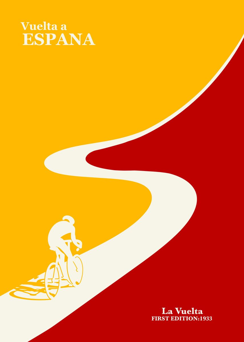 'Spain race' Poster, picture, metal print, paint by Biopic Studio ...