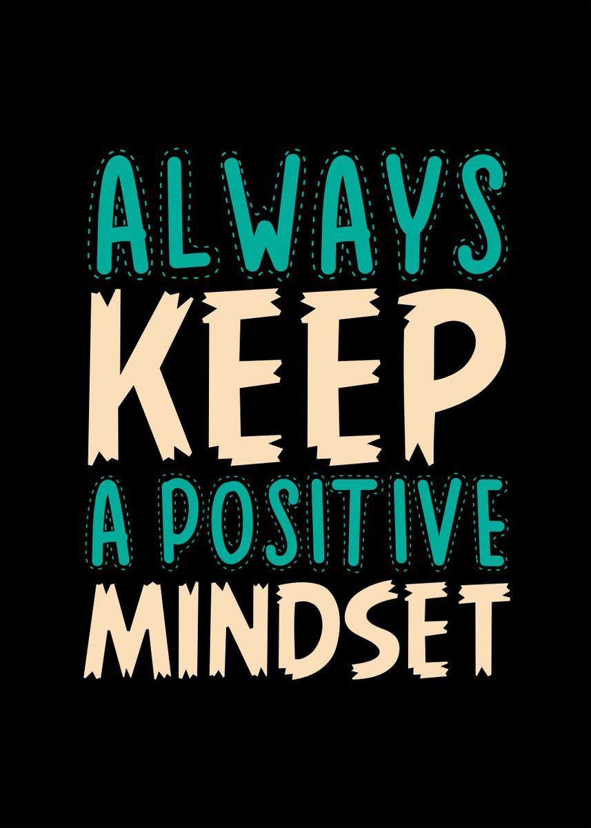 'Motivational Quote' Poster, picture, metal print, paint by Na Hwajin ...