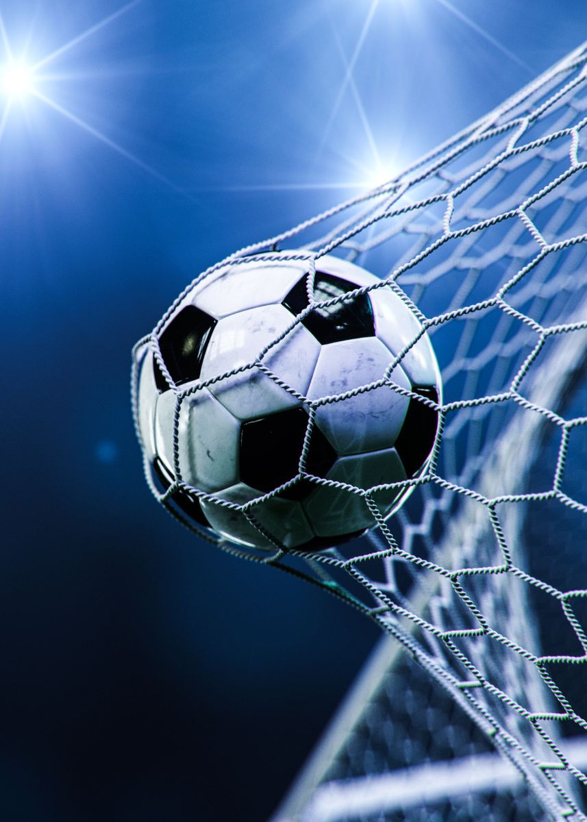 'Goal Soccer Football' Poster, picture, metal print, paint by ...