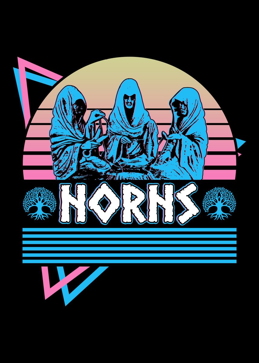 'Norns Norse Mythology' Poster, picture, metal print, paint by ...