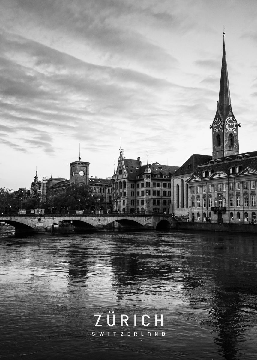 'Zurich ' Poster by Big City | Displate
