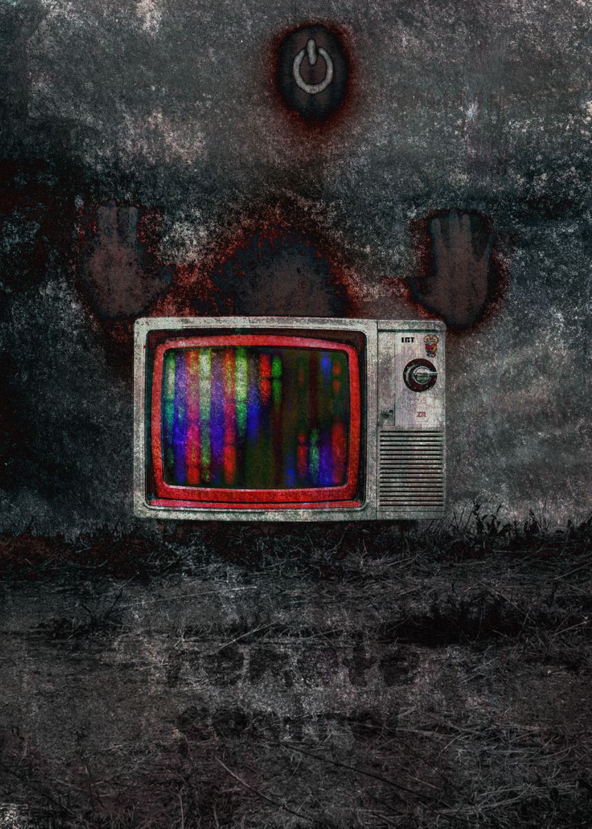 'Remote Control Ghost' Poster by Fr3aky | Displate