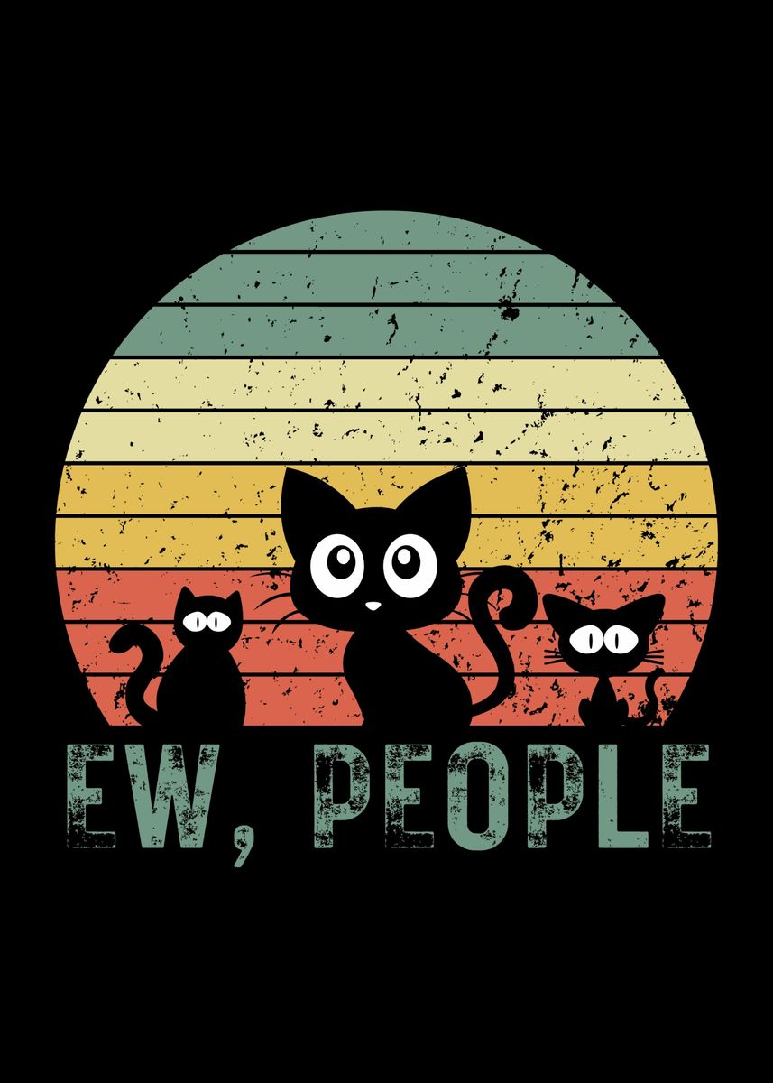 'Ew People' Poster by Nae | Displate
