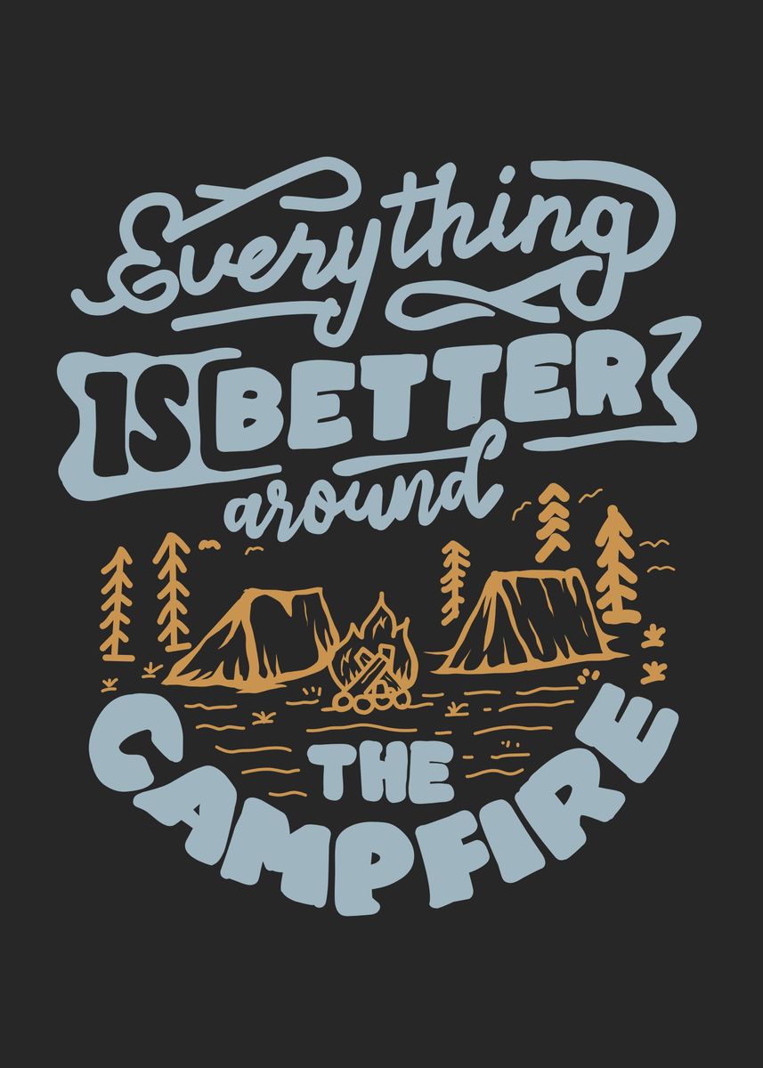 'quote everything is better' Poster by NB STUDIO | Displate