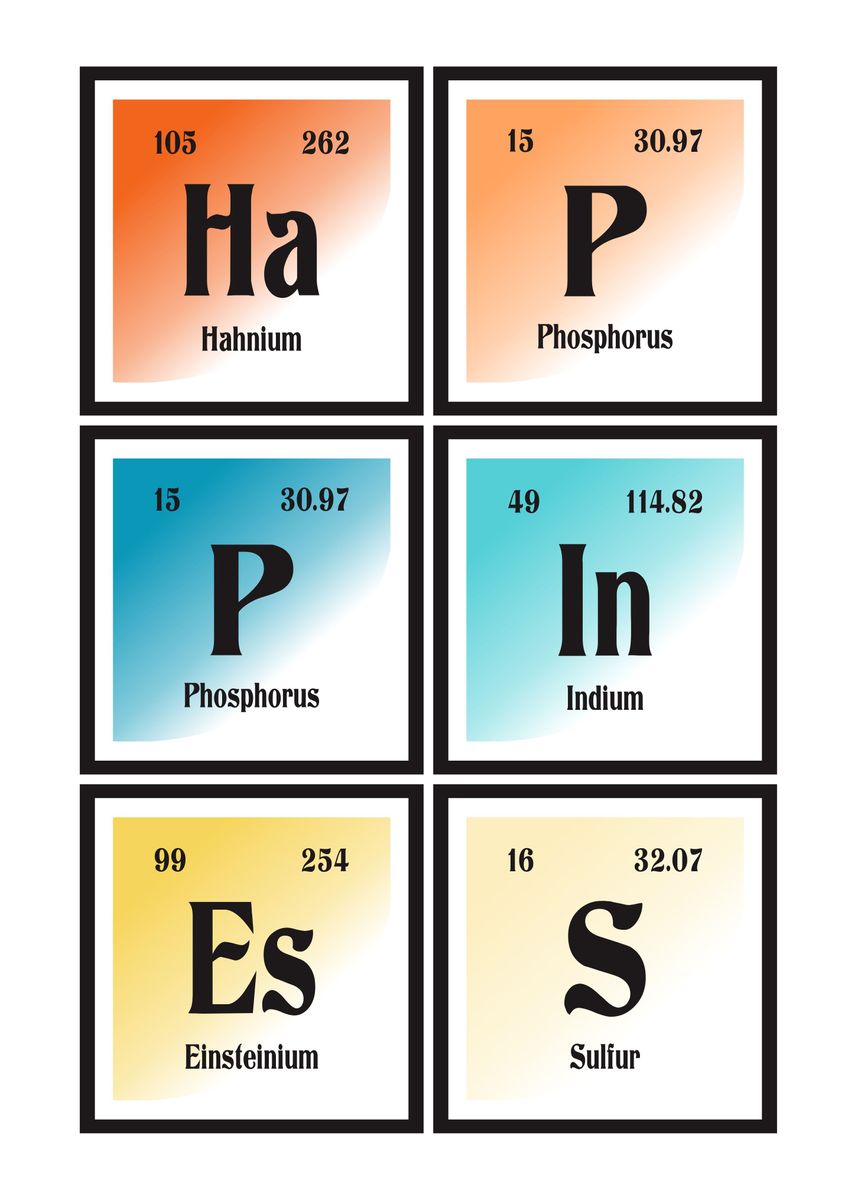 'Happiness of Elements' Poster, picture, metal print, paint by Maozva ...