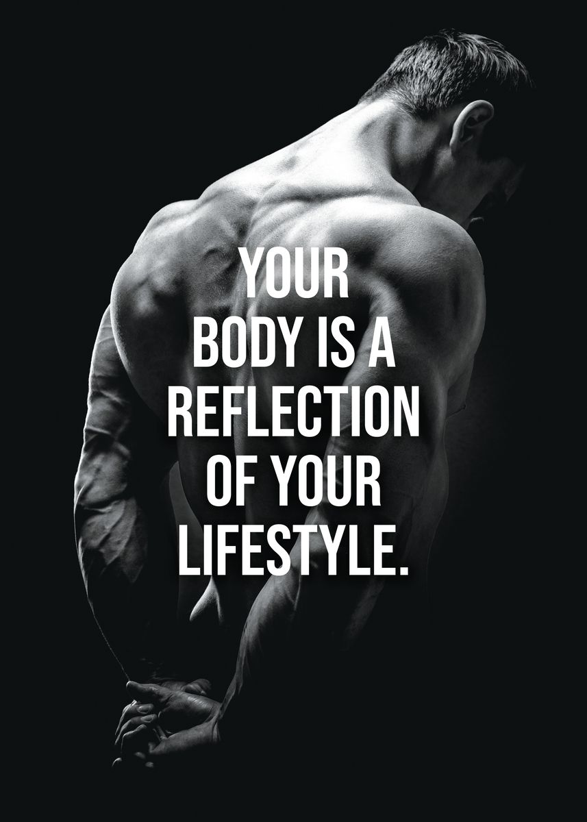 'Fitness Lifestyle' Poster, picture, metal print, paint by CHAN | Displate