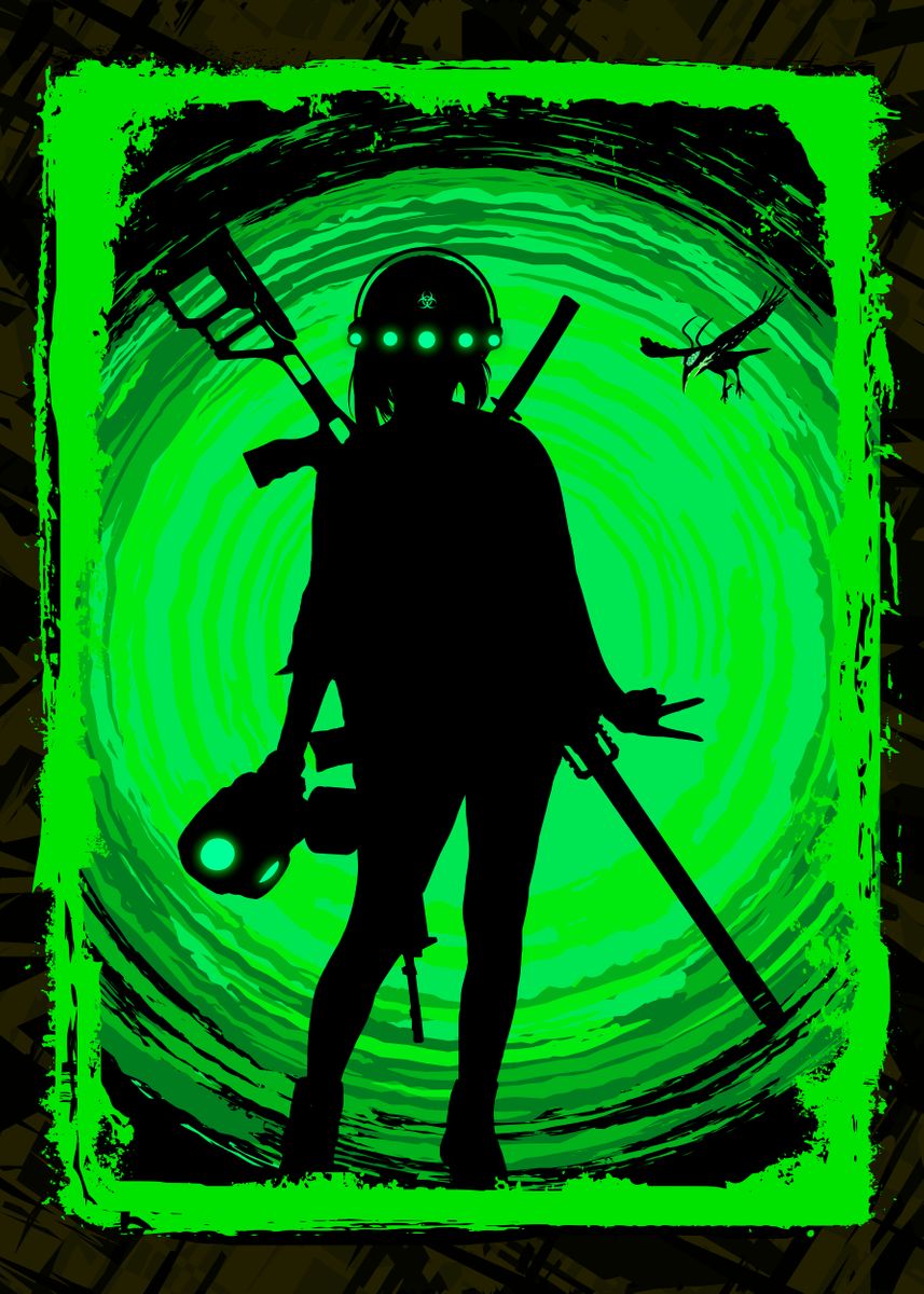 'Monsters Control' Poster, picture, metal print, paint by Ilya Danilov ...