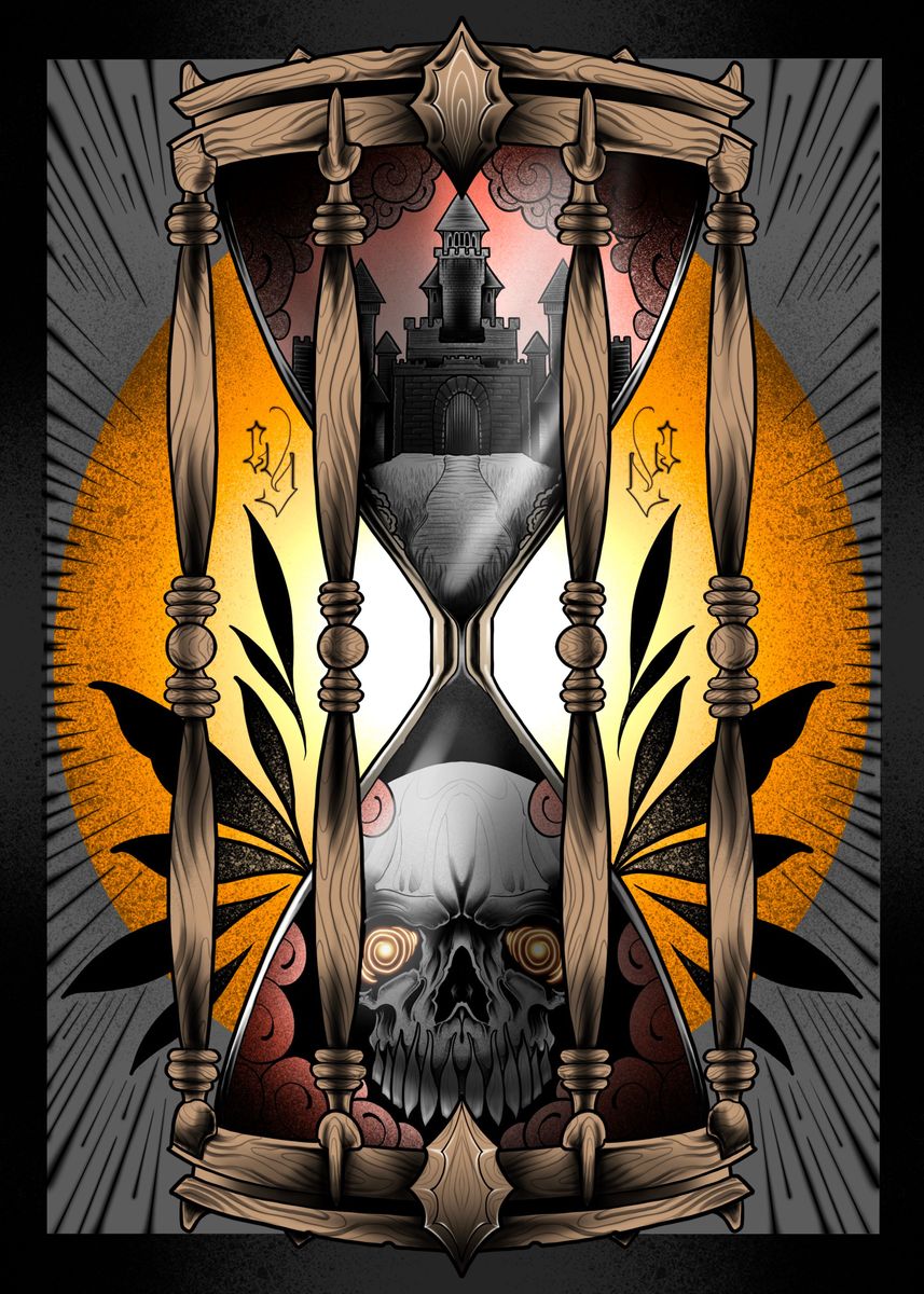 'Clockwork' Poster, picture, metal print, paint by Creydesign | Displate