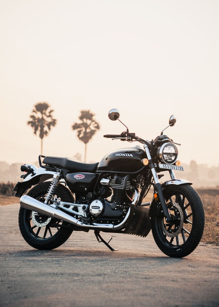 'Honda CB350' Poster, picture, metal print, paint by Sam Gong | Displate