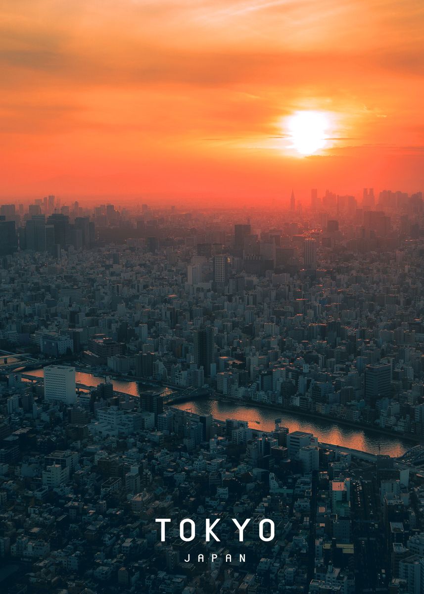 'Tokyo ' Poster by Famous City | Displate