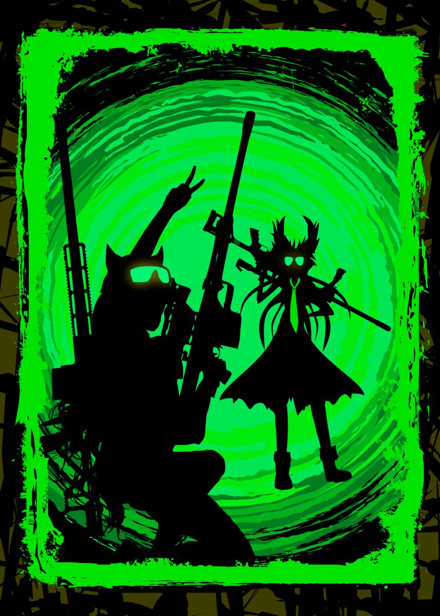 'Monsters Control ' Poster, picture, metal print, paint by Ilya Danilov ...