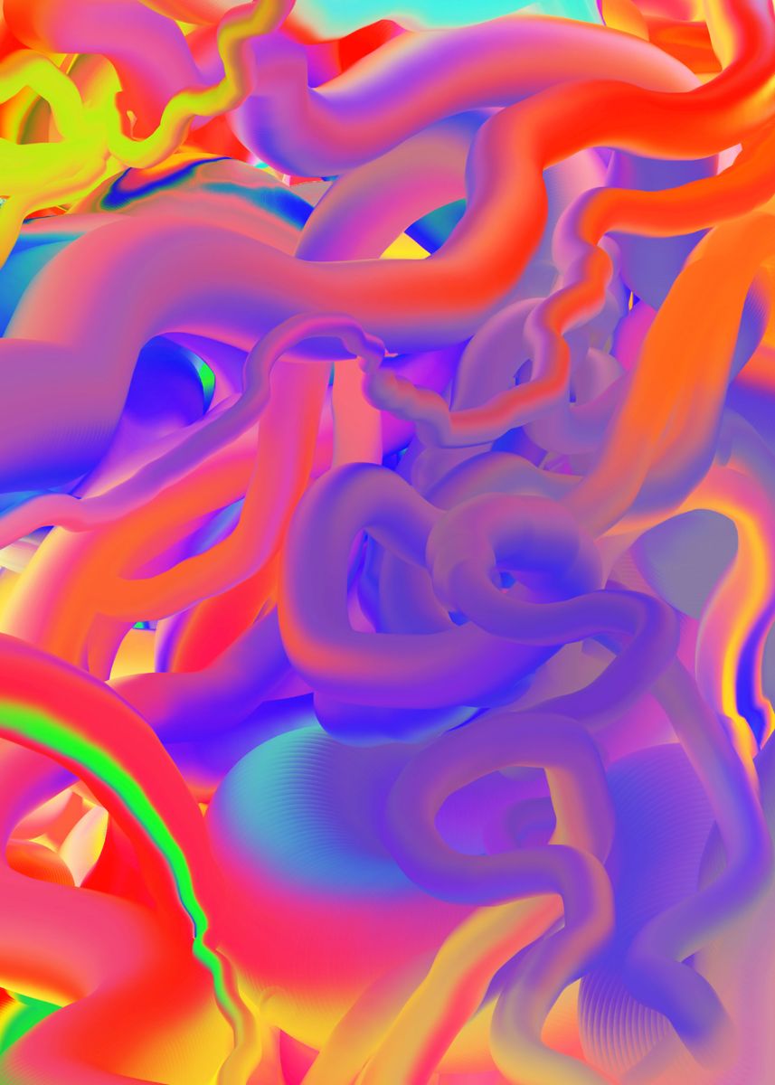 'Hot and Cold' Poster, picture, metal print, paint by Jash Jhaveri ...