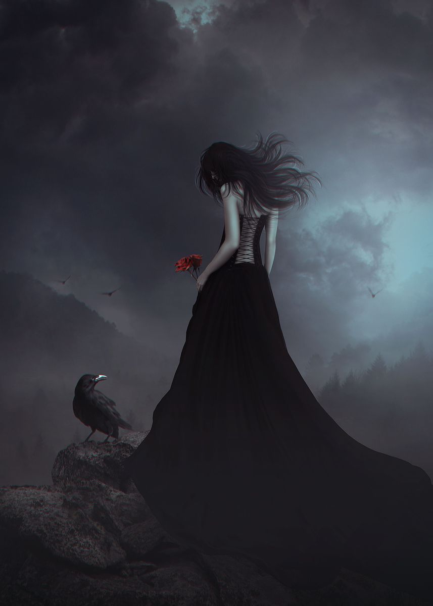 'beyond Loneliness' Poster, picture, metal print, paint by Jose ...