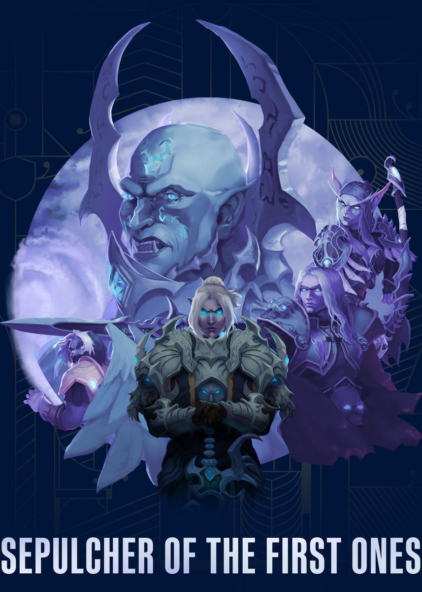 'Sepulcher Of First Ones' Poster, picture, metal print, paint by Team ...