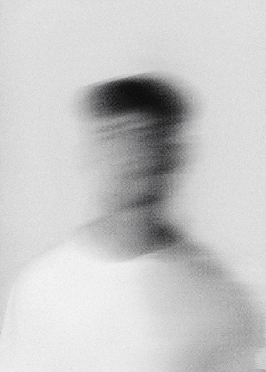 'Ghost Portrait' Poster by Rofeu | Displate