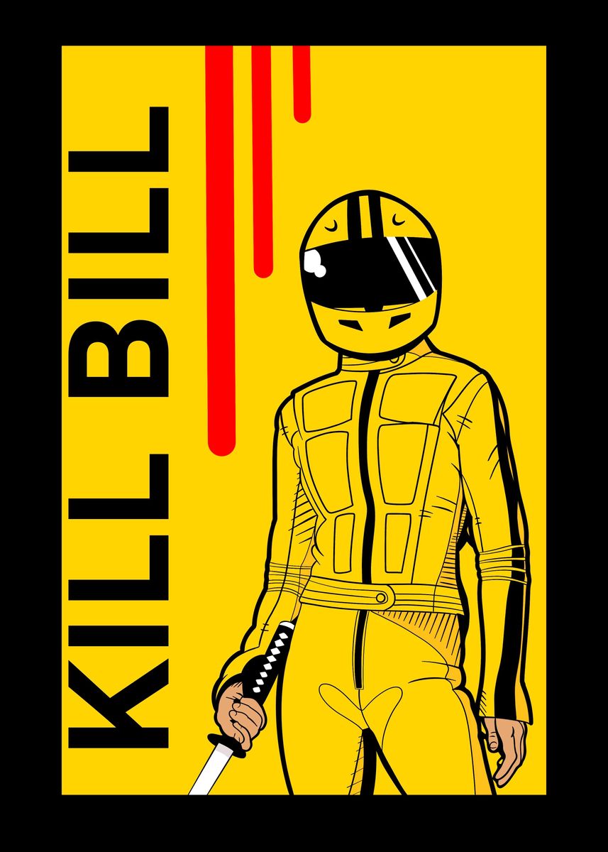 'Kill bill' Poster by Magic Apes | Displate