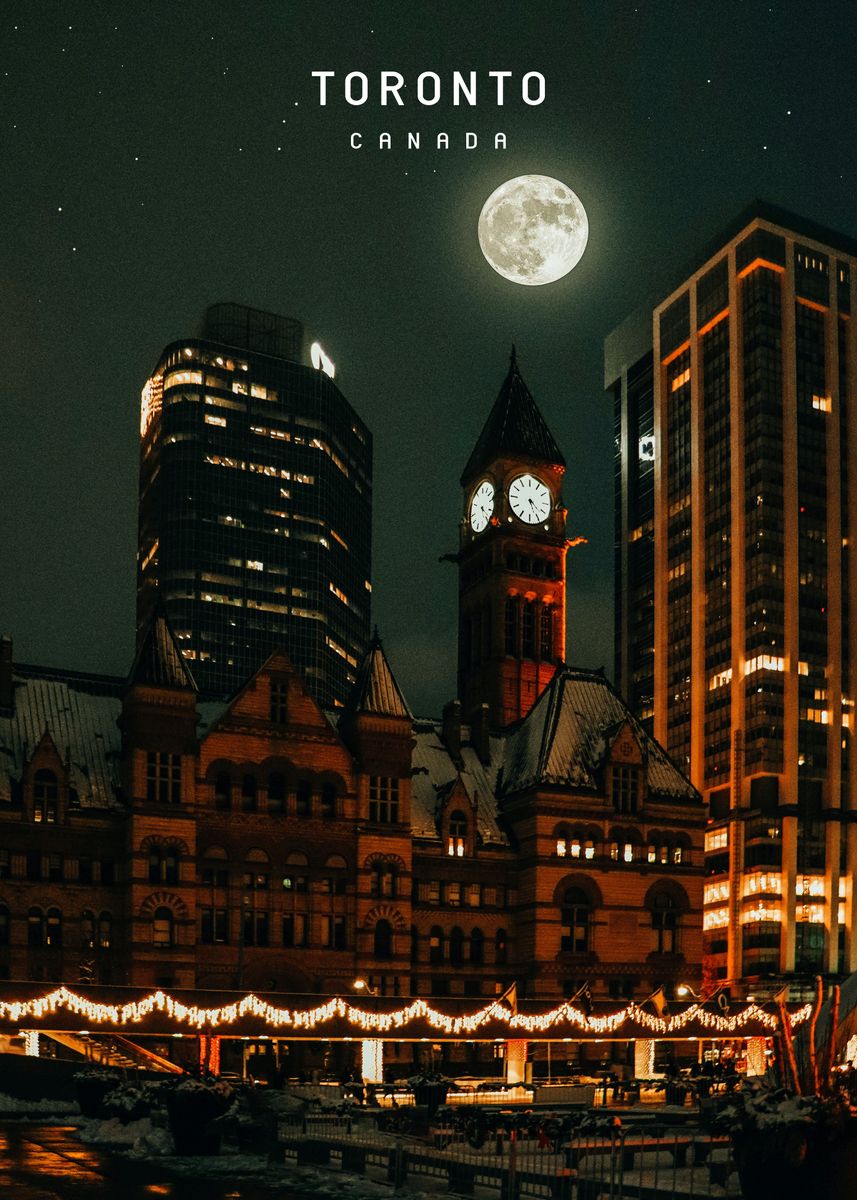 'Toronto ' Poster by Travel Addict | Displate