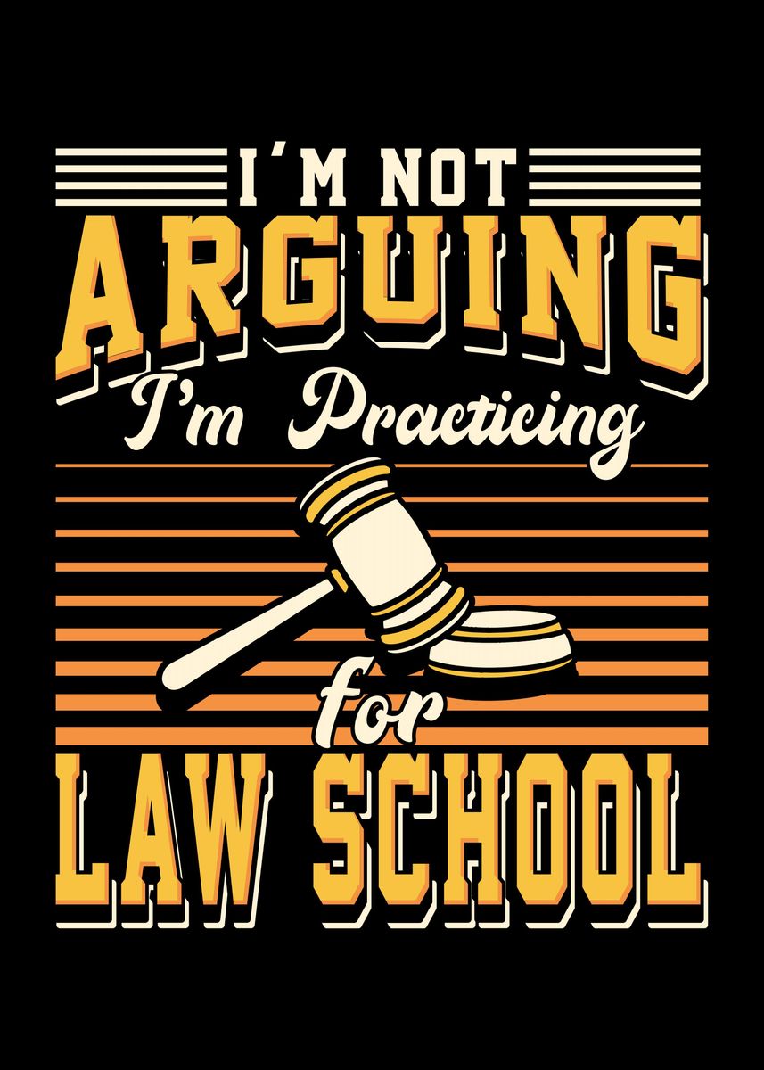 'Im Not Arguing Im' Poster, picture, metal print, paint by Uwe Seibert ...