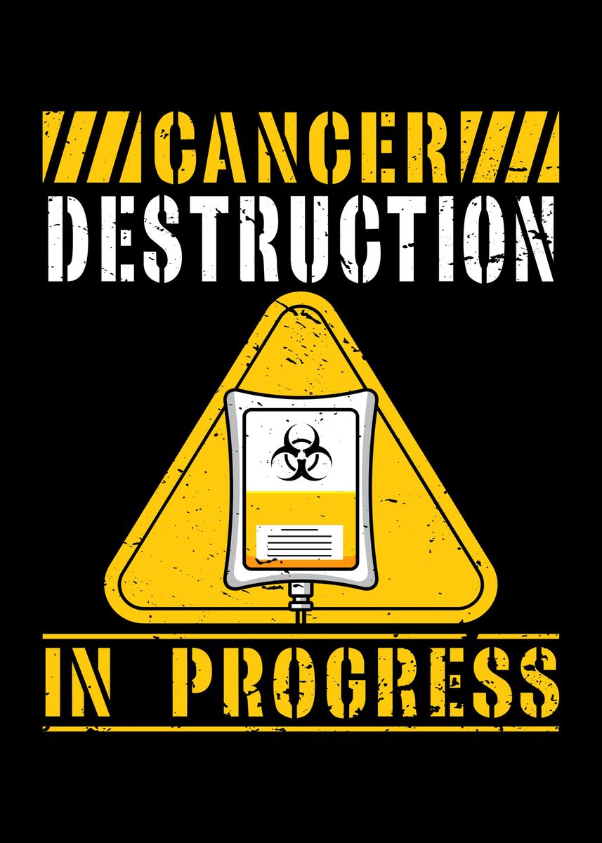 'Cancer Destruction In' Poster by Uwe Seibert | Displate