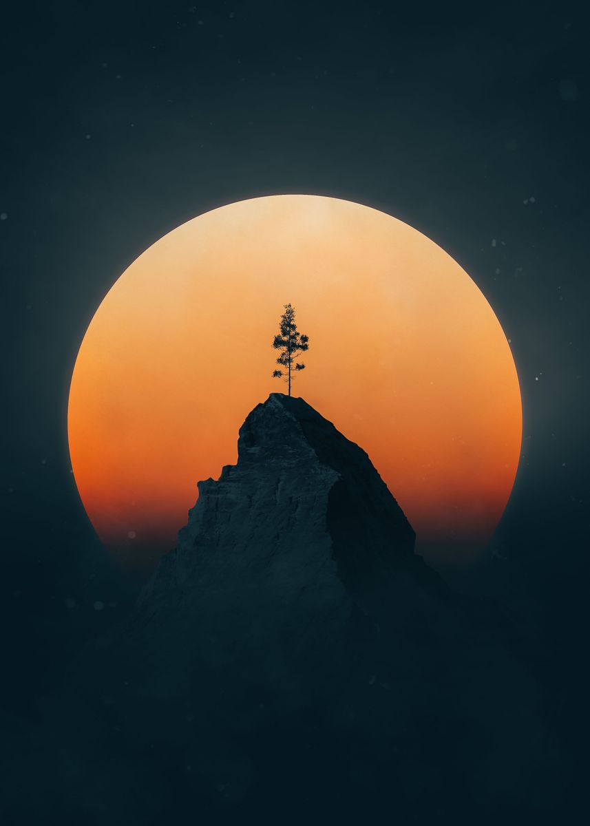 'Sun' Poster, picture, metal print, paint by infinitephotography | Displate