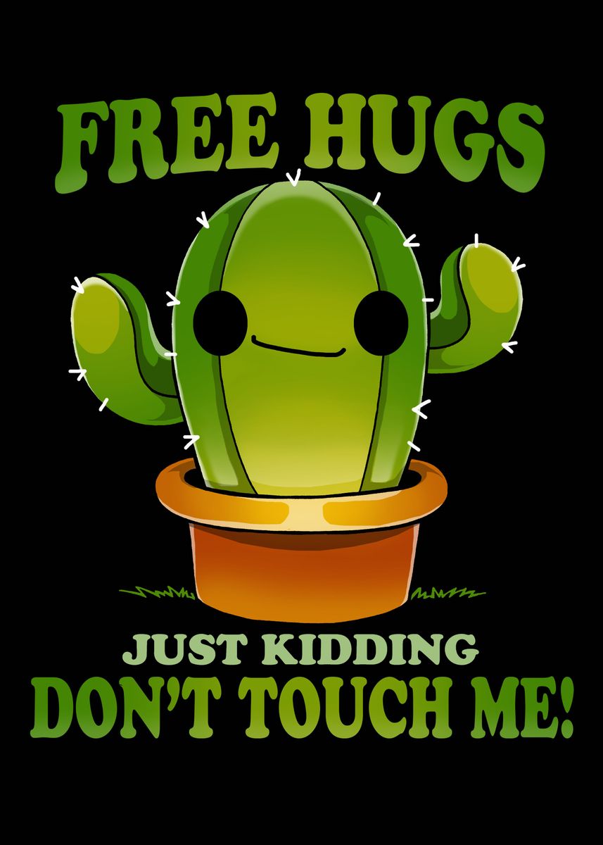 'Free Hugs' Poster, picture, metal print, paint by Valentina Fabbri ...