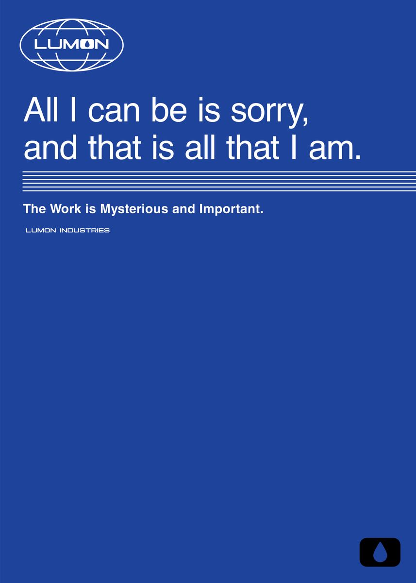 'SORRY' Poster, picture, metal print, paint by Dalibor Novak | Displate