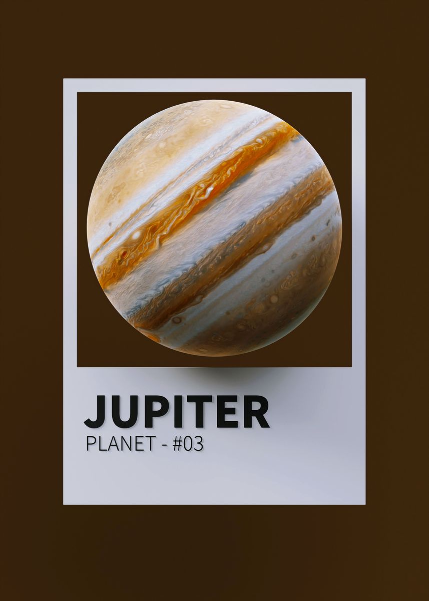 'JUPITER' Poster, picture, metal print, paint by Shock Wave | Displate