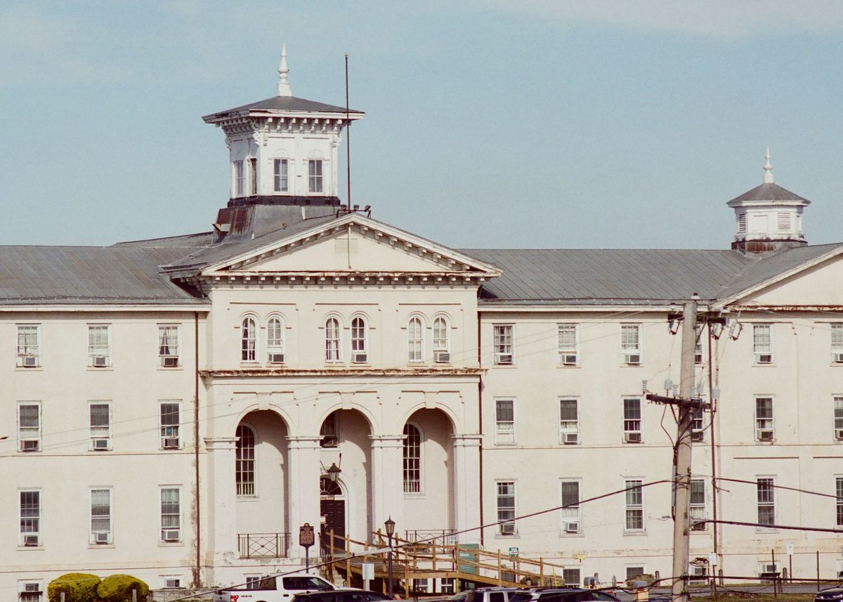 'CCMC Old Main Building' Poster by Mark Mihniak | Displate