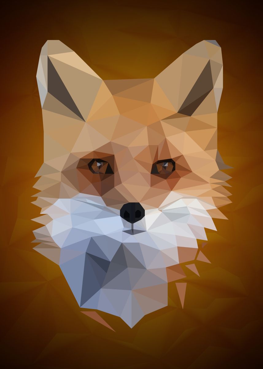 'Fox' Poster by Poster Collections | Displate