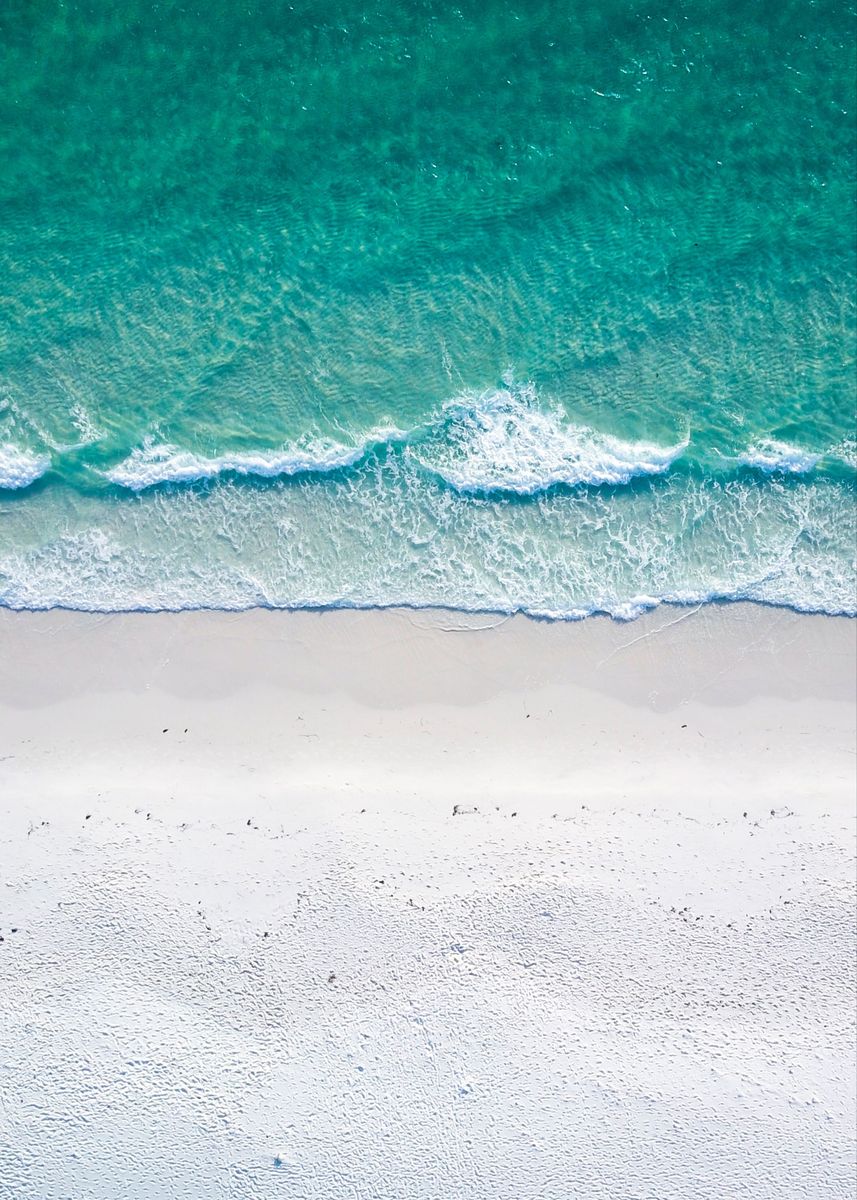 'Along The Beach' Poster by Conceptual Photography | Displate