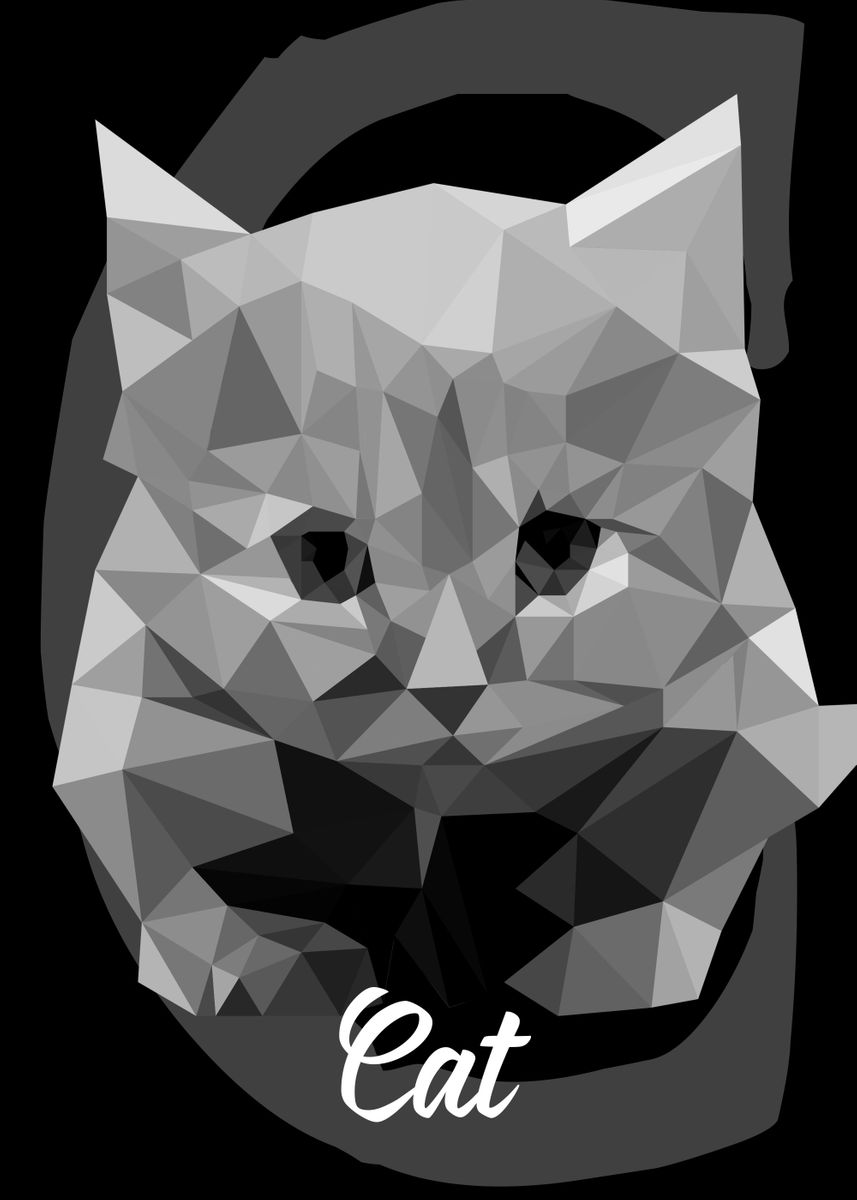 'Cat' Poster by minh doan | Displate