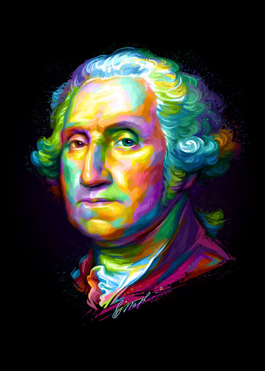 'George Washington' Poster by Stonemask | Displate