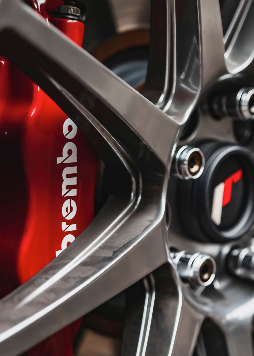 'Racing Car' Poster, picture, metal print, paint by Nergal | Displate