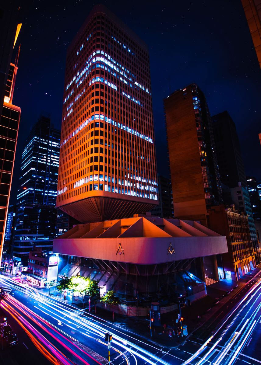 'Cityscape ' Poster by Dee Wii | Displate