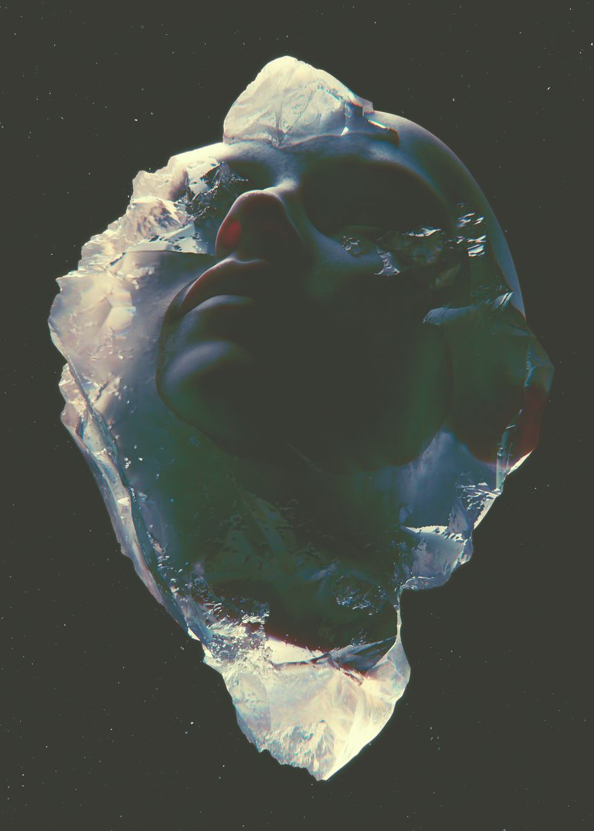 'Numb' Poster, picture, metal print, paint by devektiv | Displate