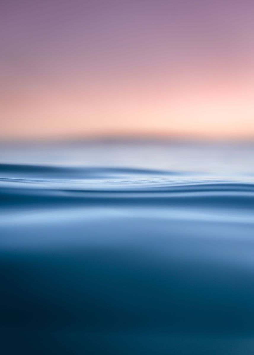 'Ocean Silk' Poster, picture, metal print, paint by Lucas Moore | Displate