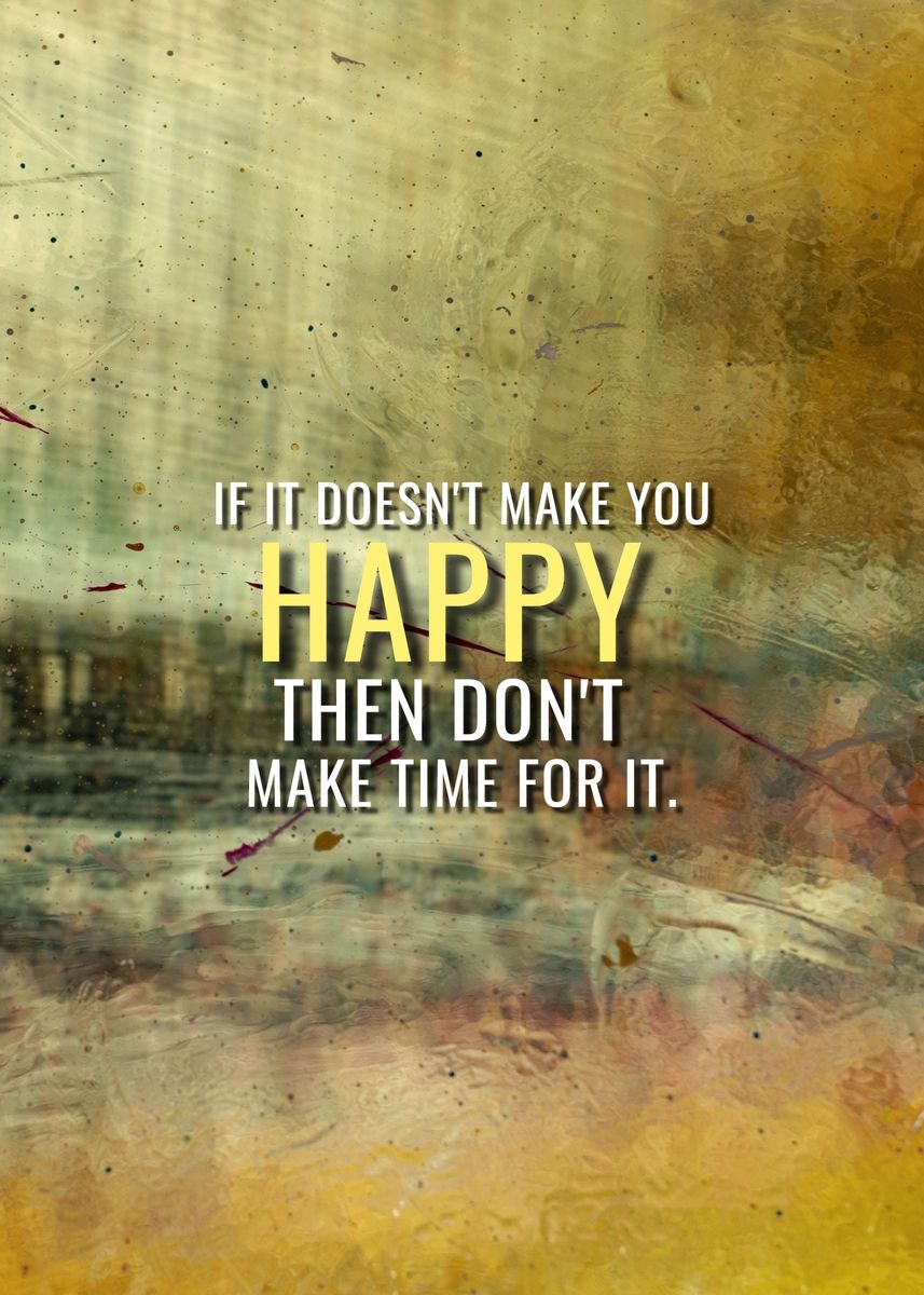 'Abstract Happiness' Poster, picture, metal print, paint by Millionaire ...