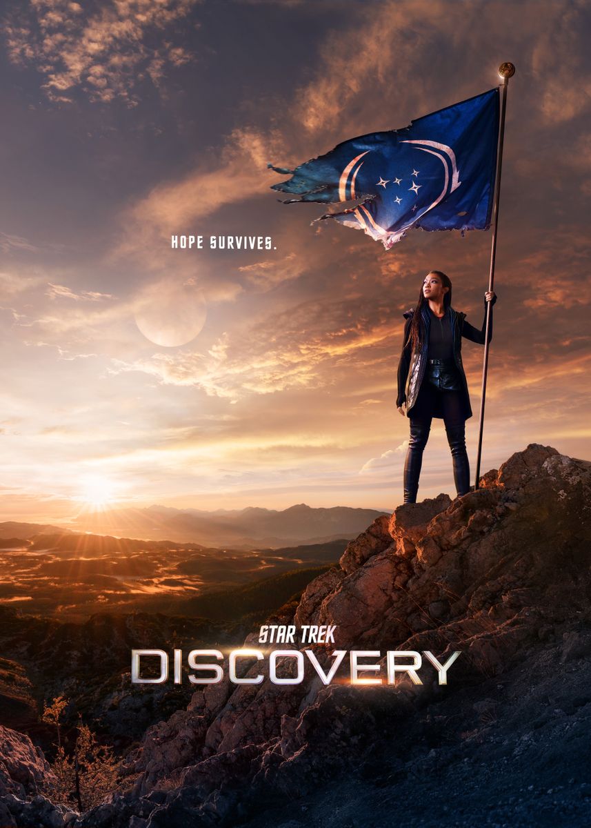 'Star Trek Discovery 27' Poster, picture, metal print, paint by Star ...