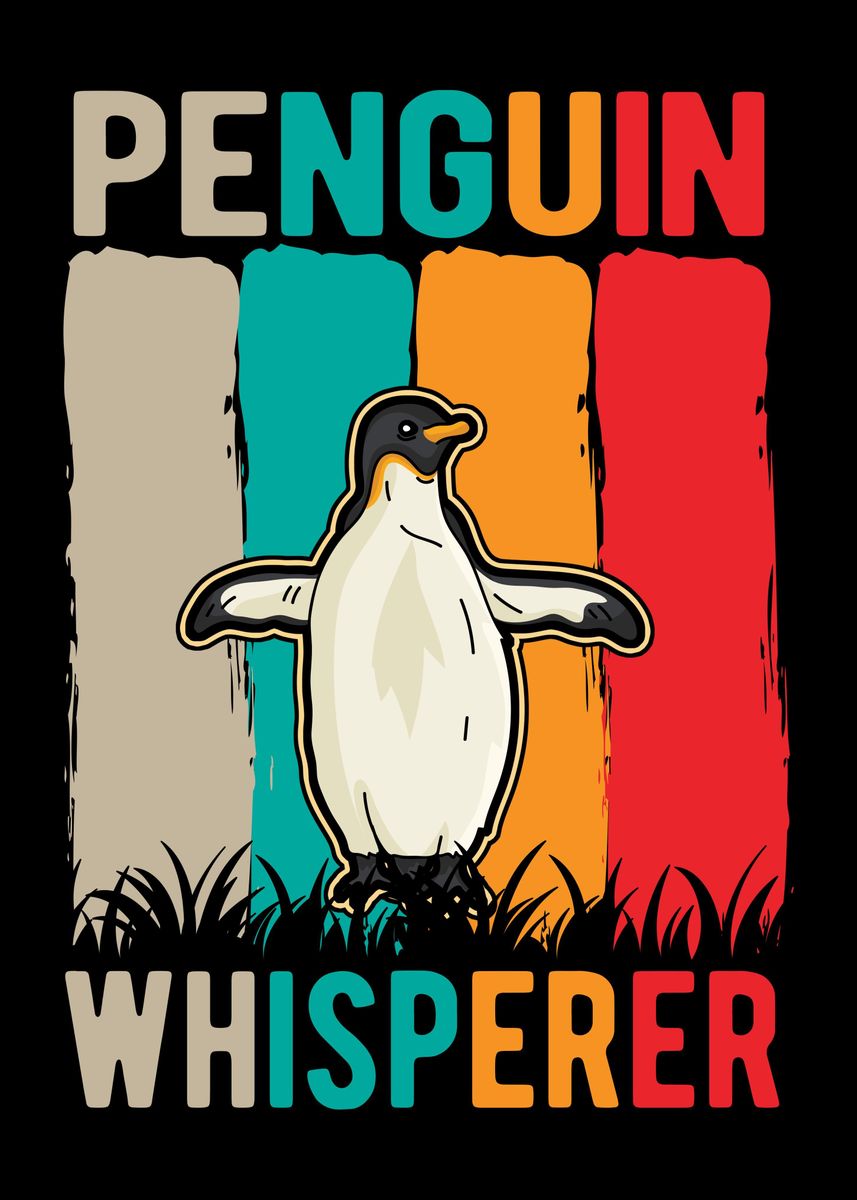 'Penguin Lover' Poster by FavoritePlates | Displate